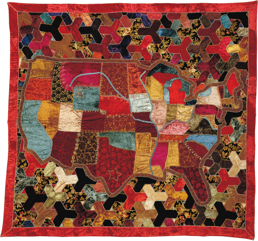 Handstitched Worlds : The cartography of Quilts 🌐 - TEXTILE/ART